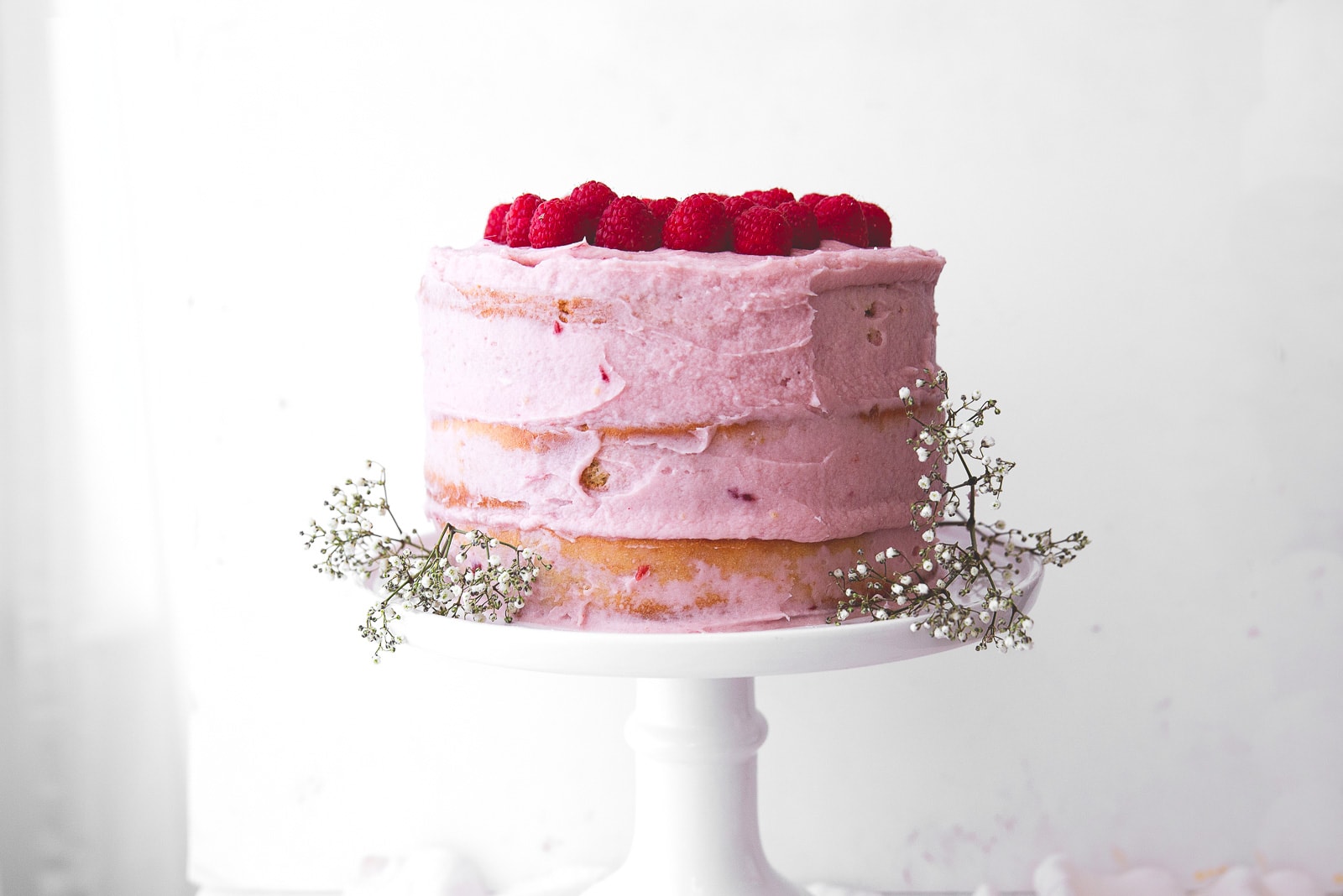 Raspberry Banana Cake - Broma Bakery