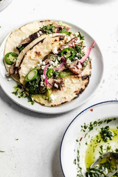 Easy Chimichurri Steak Tacos Recipe | Broma Bakery