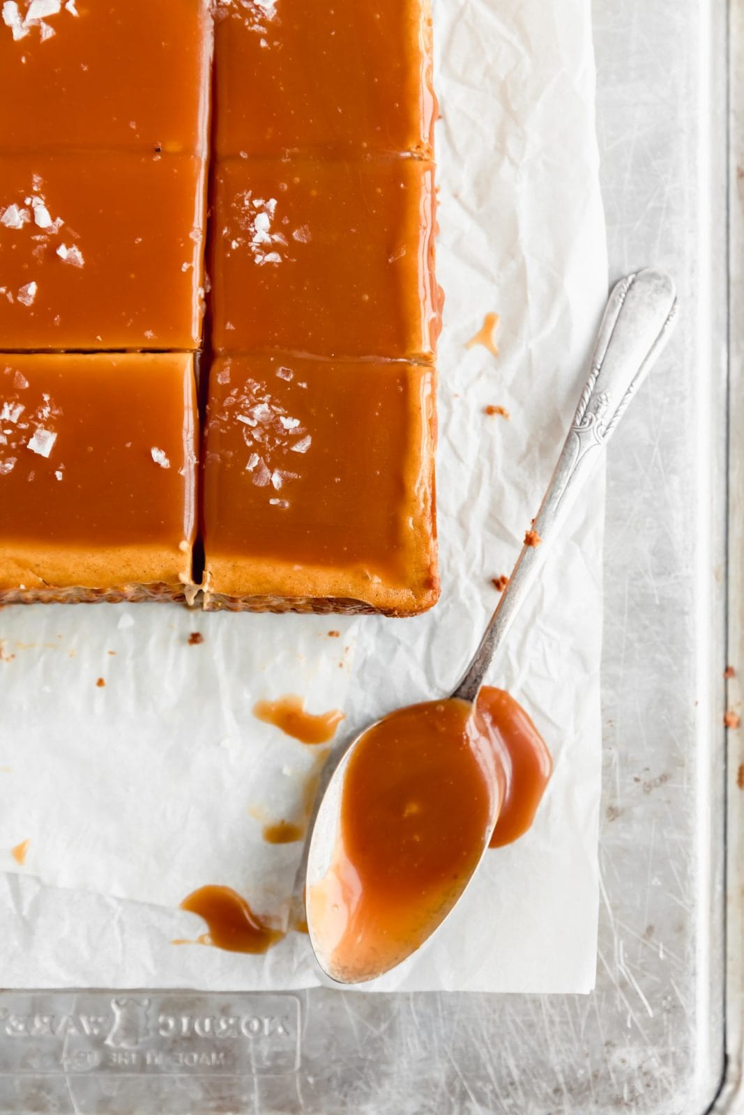 Salted Caramel Pumpkin Cheesecake Bars Broma Bakery