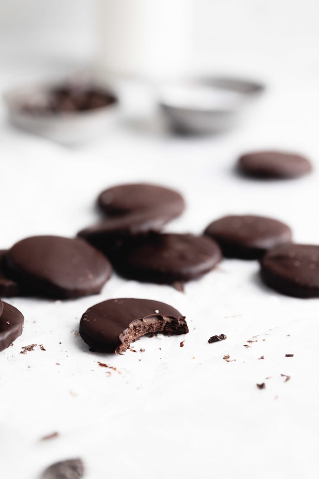 Healthy Thin Mints Recipe | Gluten Free & Vegan Homemade Thin Mints