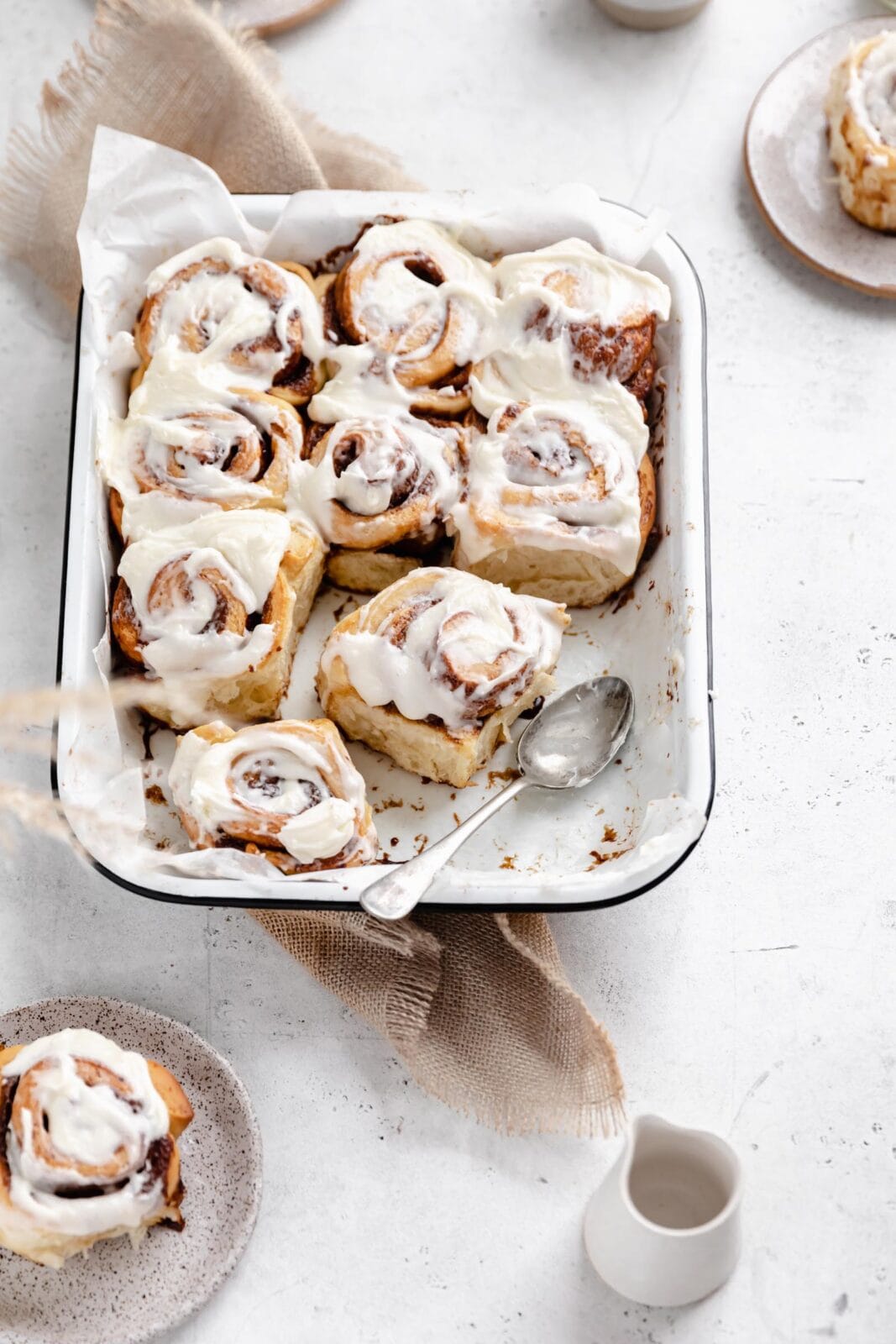 Gingerbread Cinnamon Rolls - Broma Bakery