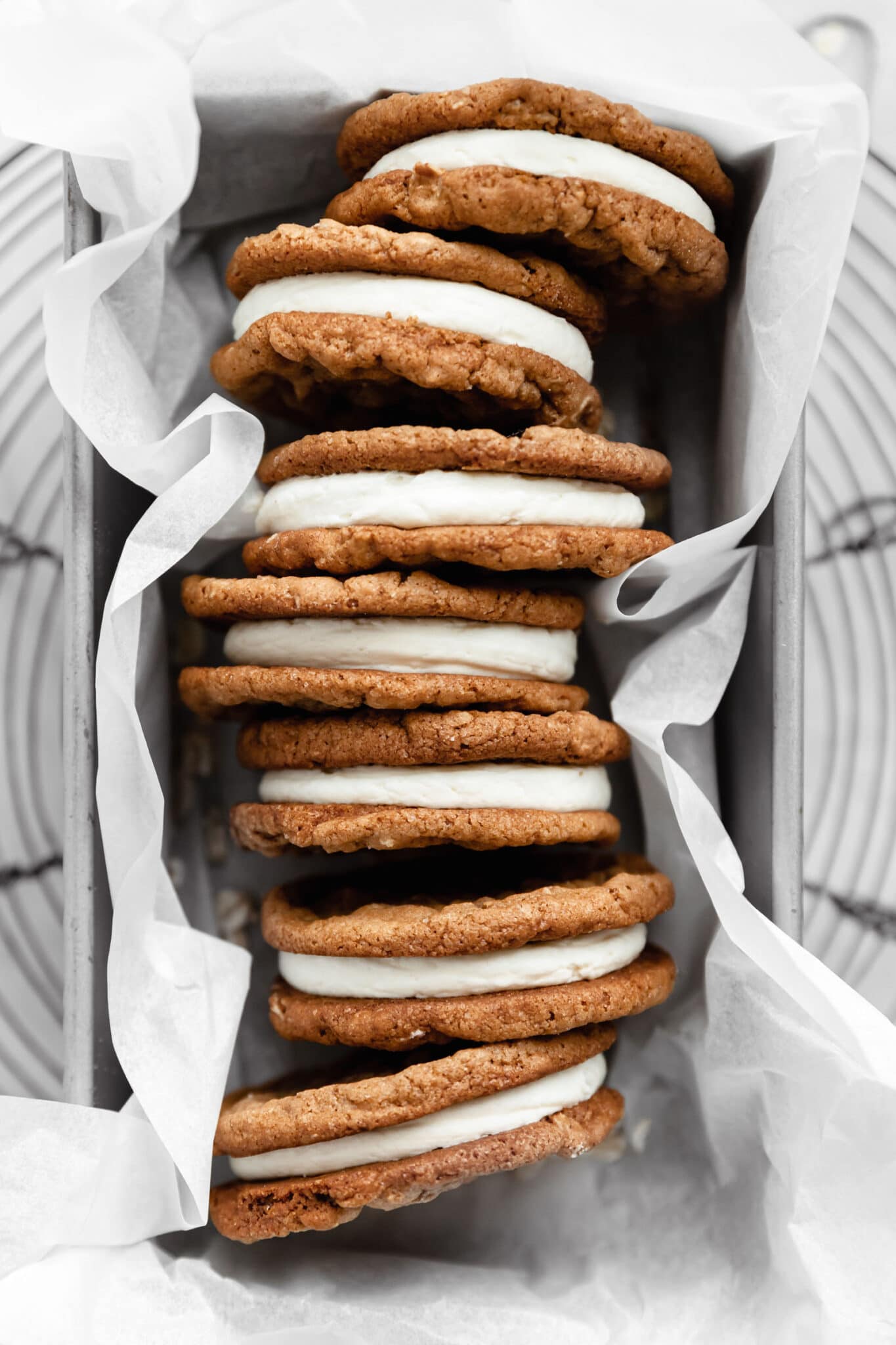 Homemade Oatmeal Creme Pies - Broma Bakery