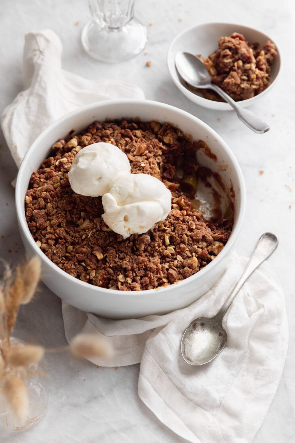 Maple Walnut Apple Crisp - Broma Bakery