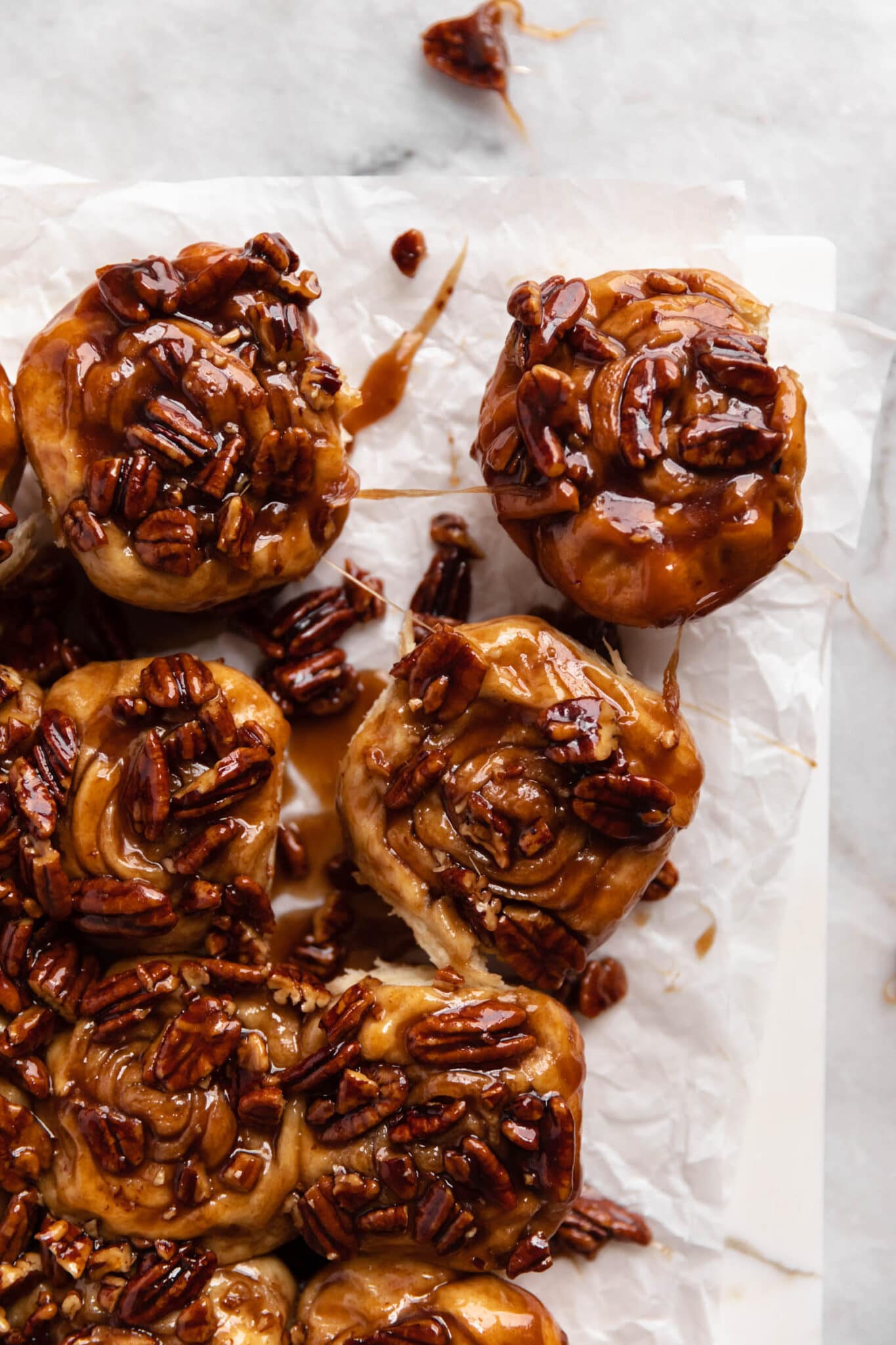 Caramel Pecan Sticky Buns - Broma Bakery