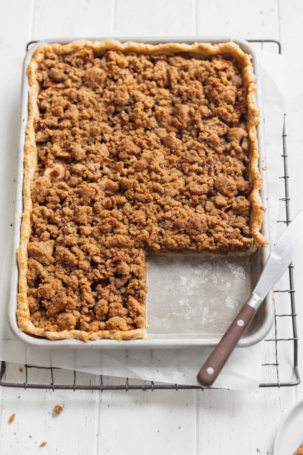 Dutch Apple Slab Pie - Broma Bakery