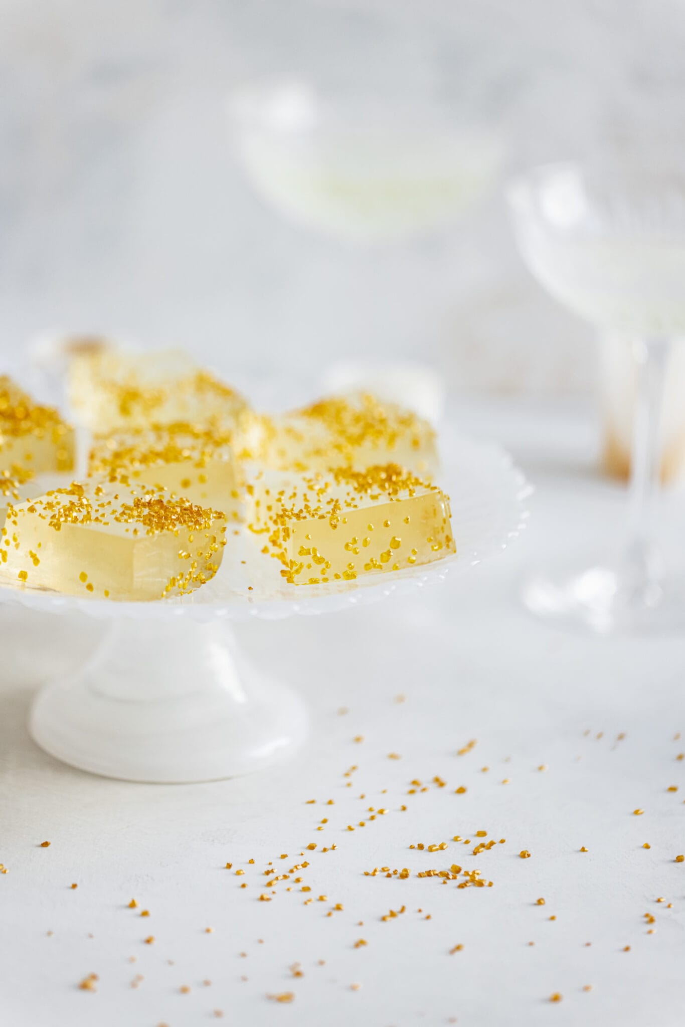 Champagne Jello Shots - Broma Bakery