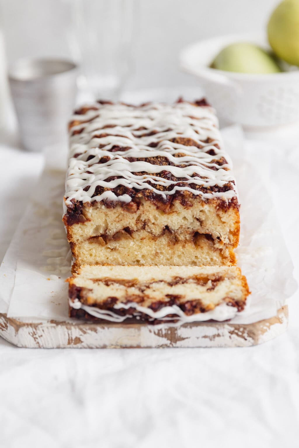 Apple Fritter Bread - Broma Bakery