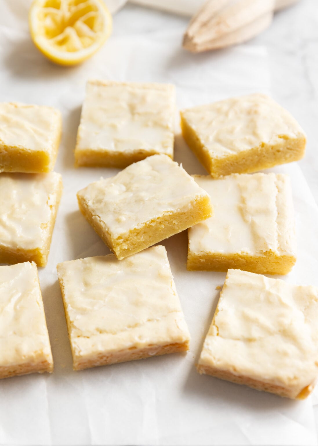 Lemon Brownies - Broma Bakery