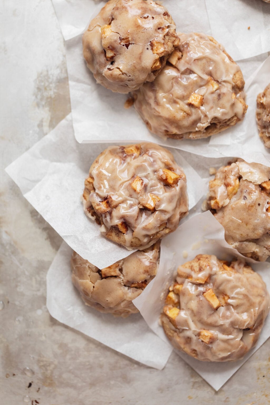 Apple Fritter Cookies - Broma Bakery
