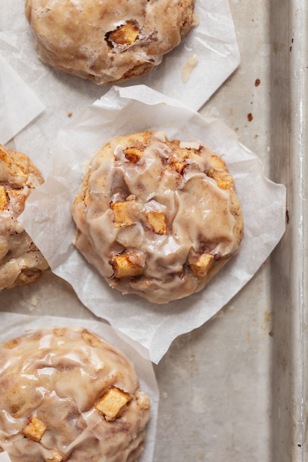 Apple Fritter Cookies - Broma Bakery