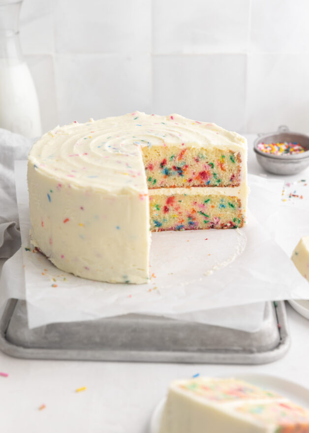 Homemade Funfetti Cake - Broma Bakery