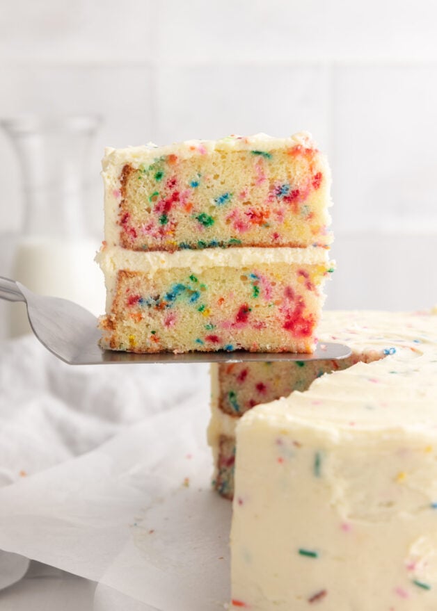Homemade Funfetti Cake - Broma Bakery
