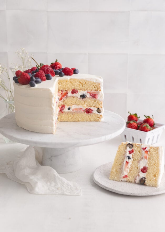 Berry Chantilly Cake - Broma Bakery