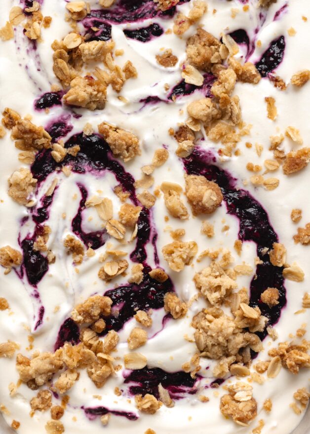 Mixed Berry Crisp Ice Cream - Broma Bakery